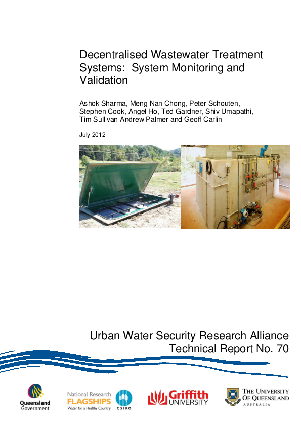 (PDF) Decentralised Wastewater Treatment Systems: System Monitoring and ...