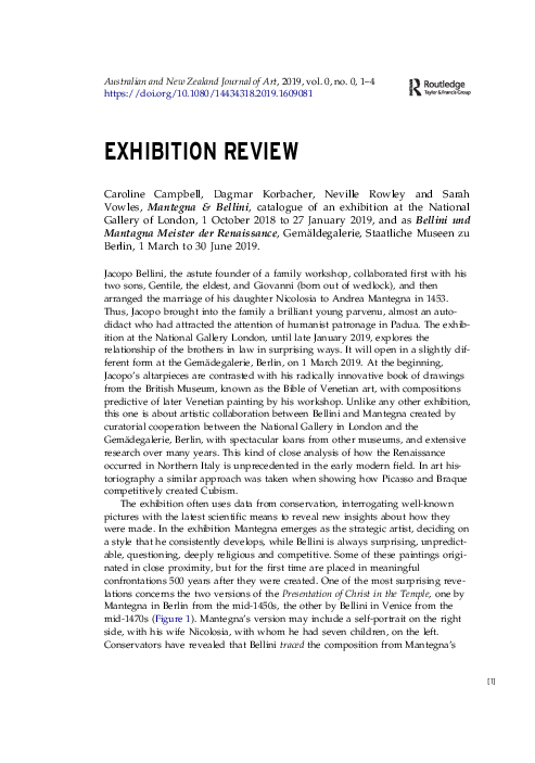 (PDF) Exhibition Review