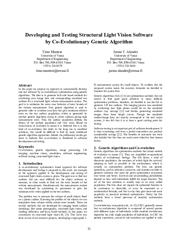 (PDF) Developing and testing structural light vision software by ...