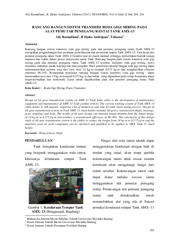 (PDF) Rancang Bangun Sistem Transmisi Roda Gigi Miring Pada Alat ...