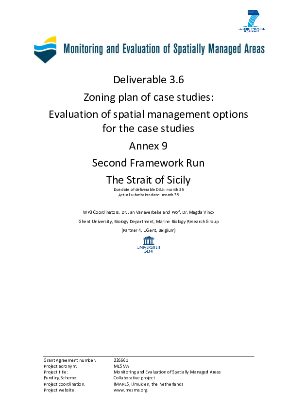 (PDF) Zoning plan of case studies: Evaluation of spatial management ...