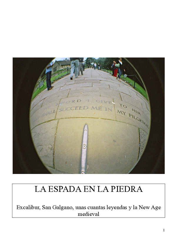 (PDF) La espada en la piedra