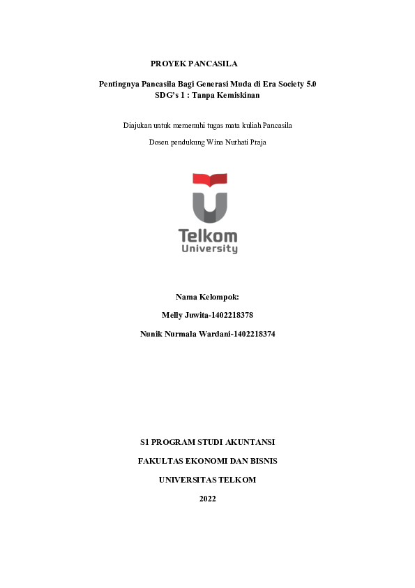 (PDF) PROYEK PANCASILA Pentingnya Pancasila Bagi Generasi Muda di Era ...