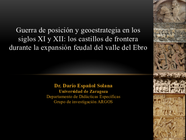 (PPT) Guerra de posición y geoestrategia en los siglos XI y XII: los ...