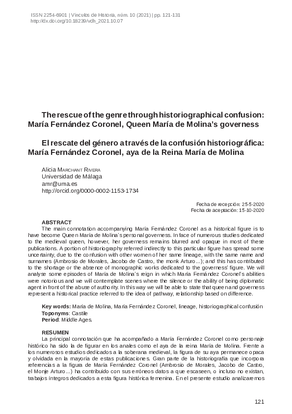 (PDF) The rescue of the genre through historiographical confusion ...