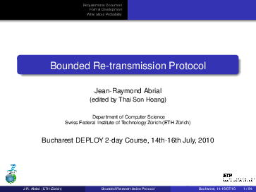 (PDF) Bounded re-transmission protocol