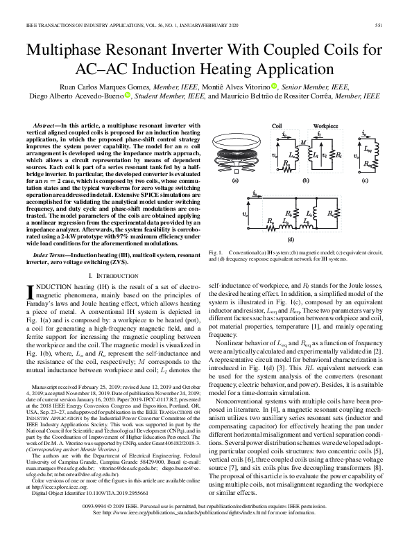 (PDF) Multiphase Resonant Inverter With Coupled Coils for AC–AC ...