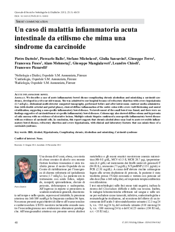 (PDF) Acute inflammatory bowel