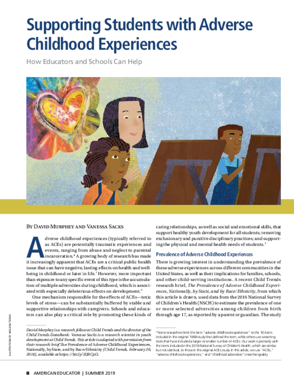 (PDF) Supporting Students with Adverse Childhood Experiences: How ...