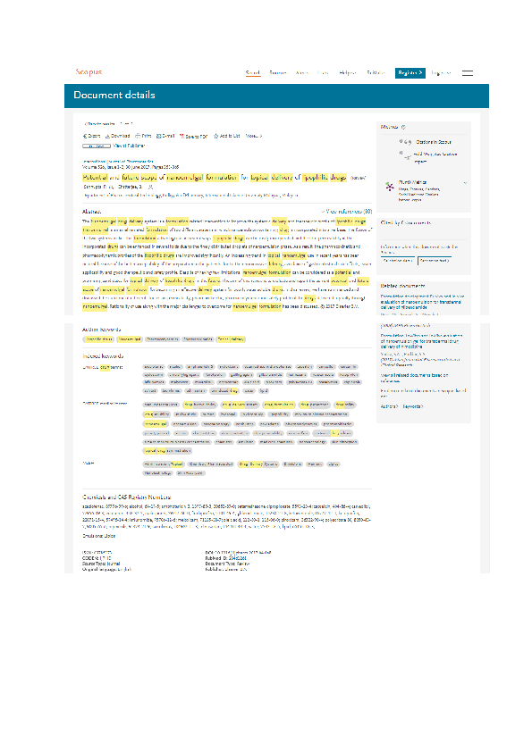 (PDF) Potential and future scope of nanoemulgel formulation for topical ...