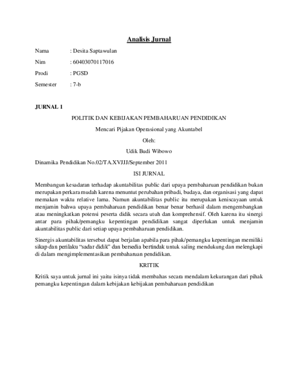 (PDF) ANALISIS 10 JURNAL