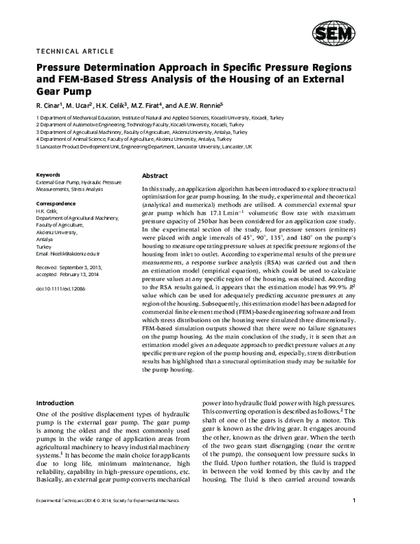 (PDF) Pressure Determination Approach in Specific Pressure Regions and ...