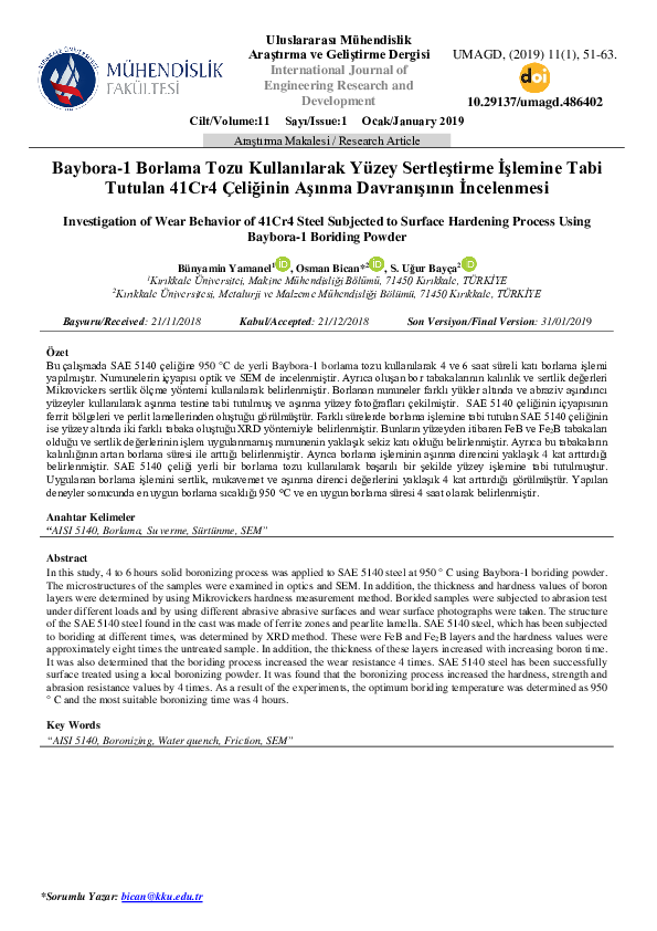 (PDF) Baybora-1 Borlama Tozu Kullanılarak Yüzey Sertleştirme İşlemine ...