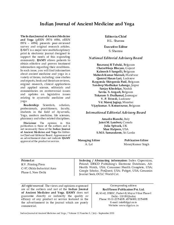 (PDF) Evaluation of Effect of Vatsanabha (Aconitum Ferox Wall.) As a ...