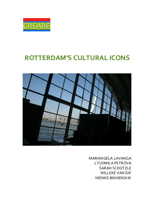(PDF) Rotterdam's Cultural Icons