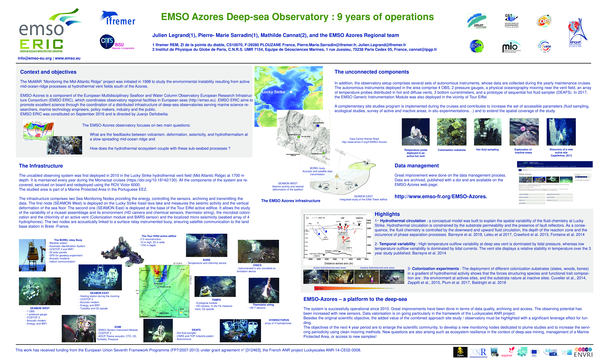 (PDF) EMSO Azores Deep-sea Observatory : 9 years of operations