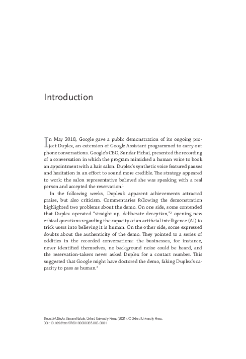 (PDF) Deceitful Media: Artificial Intelligence and Social Life after ... (PDF) Deceitful Media: Artificial Intelligence and Social Life after ...