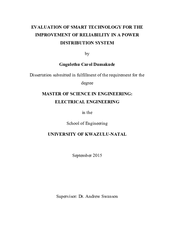 (PDF) Smart Tech for Enhanced Power System Reliability (PDF) Smart Tech for Enhanced Power System Reliability