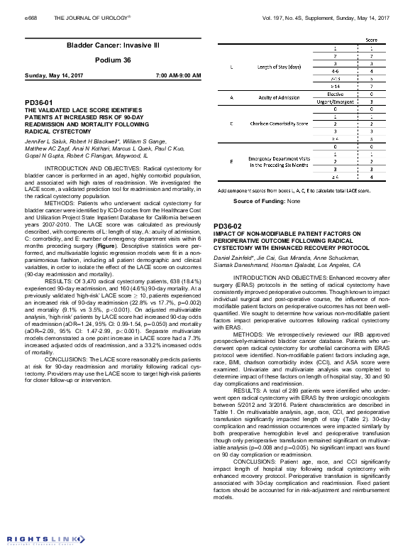 (PDF) PD36-02 Impact of Non-Modifiable Patient Factors on Perioperative Outcome Following ...