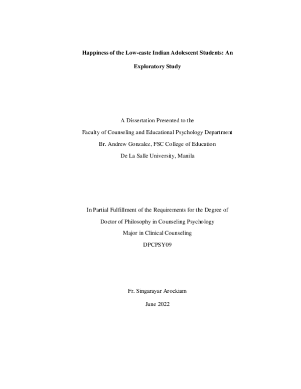 (PDF) "Effectiveness of a peer-facilitated social skills program for ...