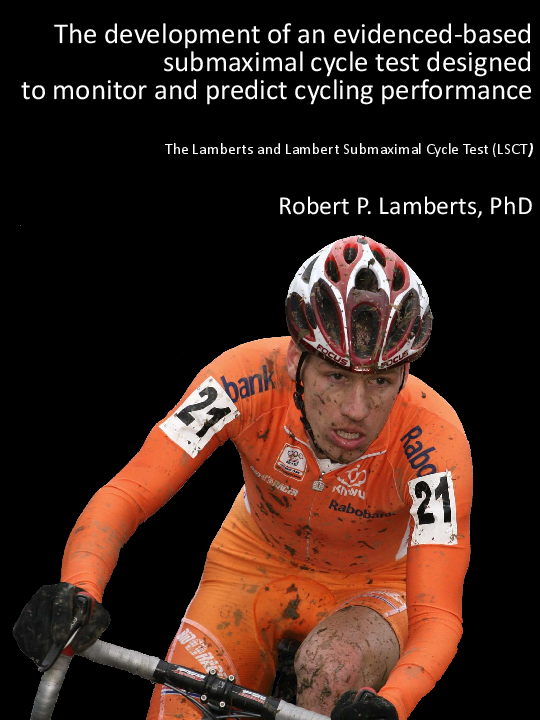 (PDF) THE DEVELOPMENT OF AN EVIDENCED-BASED SUBMAXIMAL CYCLE TEST ...