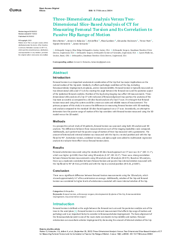 (PDF) Three-Dimensional Analysis Versus Two-Dimensional Slice-Based ... (PDF) Three-Dimensional Analysis Versus Two-Dimensional Slice-Based ...
