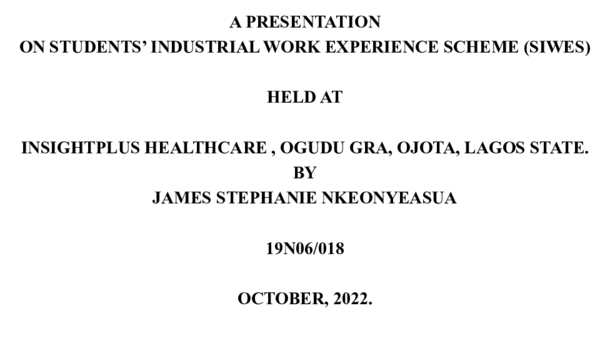 (PPT) JAMES SIWES SLIDES