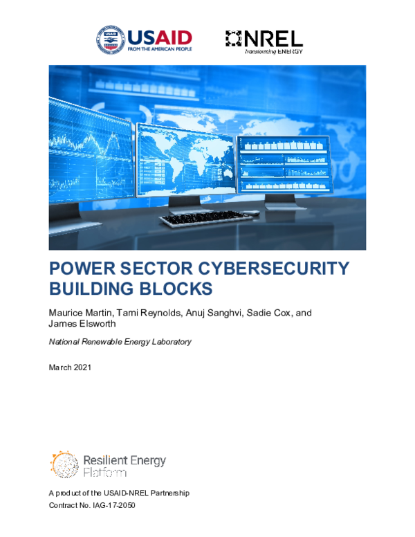 (PDF) Power Sector Cybersecurity Building Blocks | Anuj Sanghvi ...