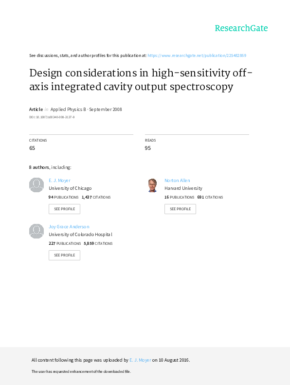 (PDF) Design considerations in high-sensitivity off-axis integrated ...
