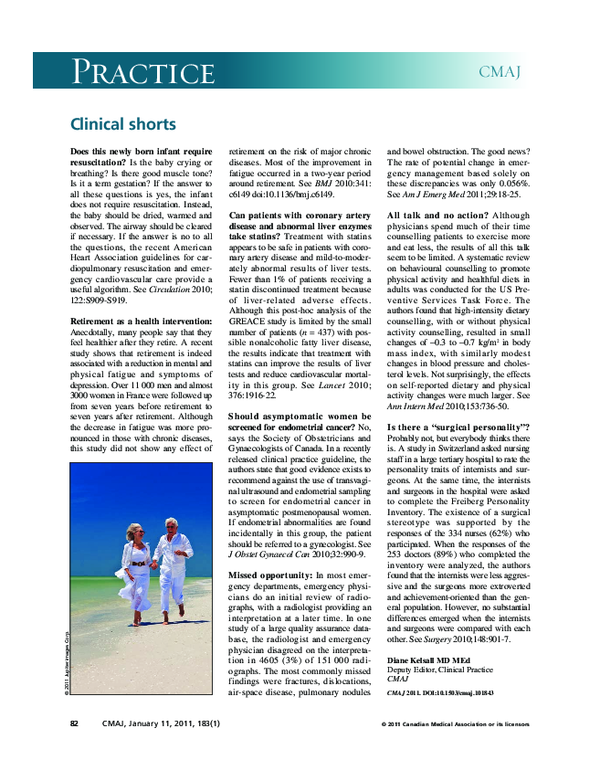 (PDF) Clinical shorts
