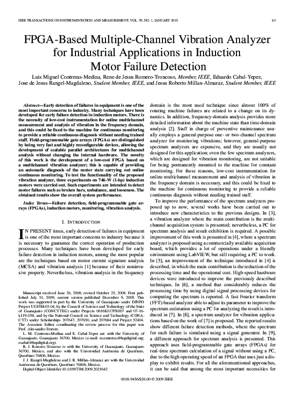 (PDF) FPGA-Based Multiple-Channel Vibration Analyzer for Industrial Applications in Induction ...