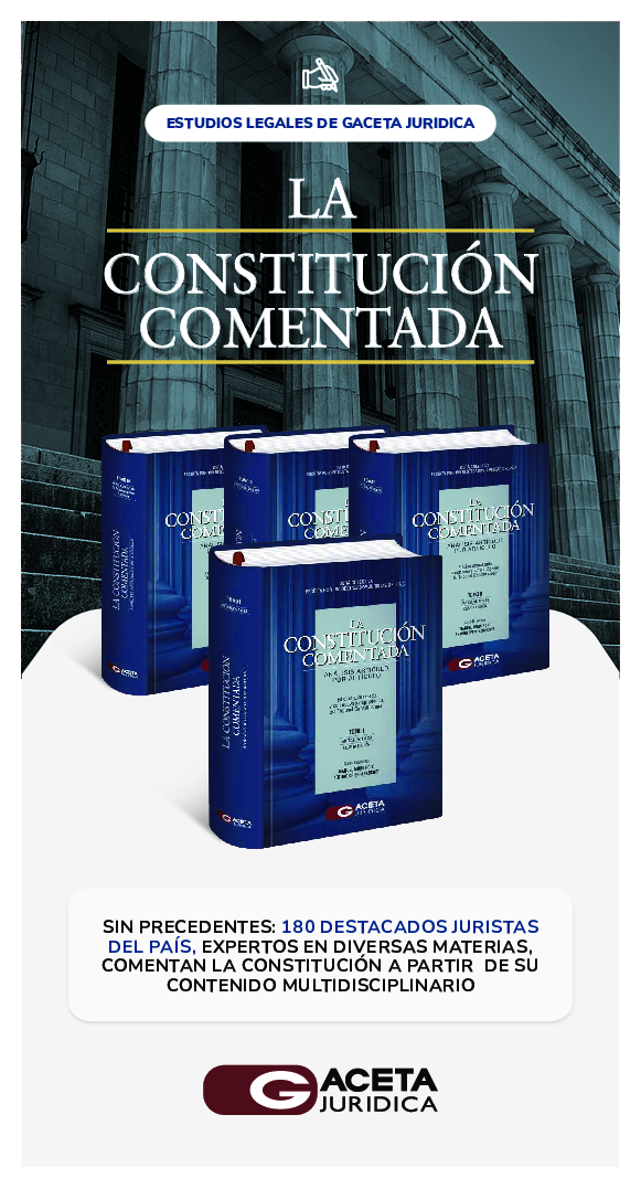 (PDF) La Constitución Comentada (4 tomos) - Gaceta Jurídica