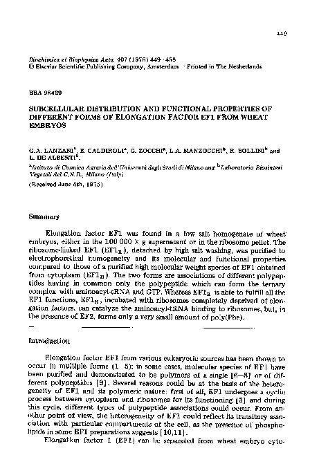 (PDF) Subcellular distribution and functional properties of different ...