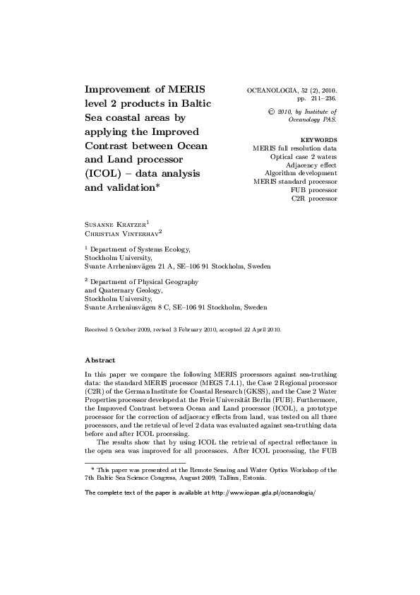 (PDF) Algorithm development