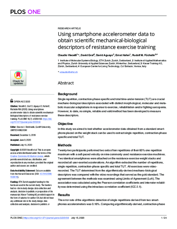 (PDF) Using smartphone accelerometer data to obtain scientific mechanical-biological descriptors ...