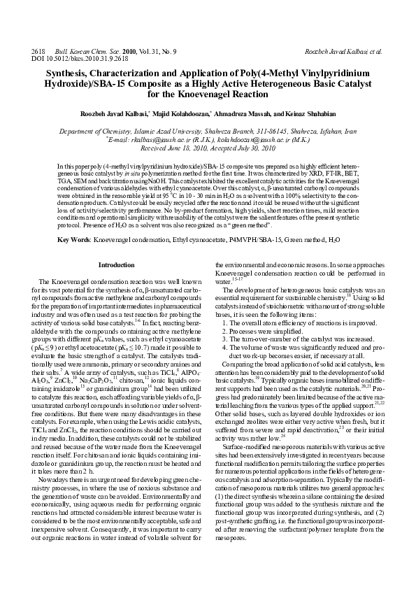 Pdf Synthesis Characterization And Application Of Novel Lead