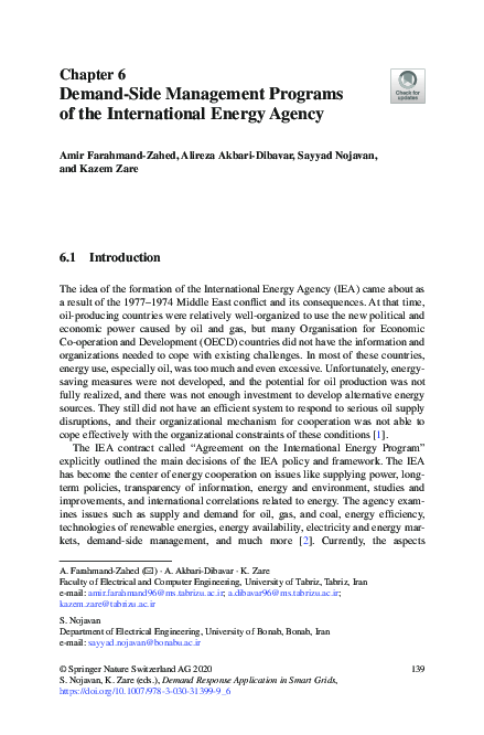 (PDF) Demand-Side Management Programs of the International Energy Agency