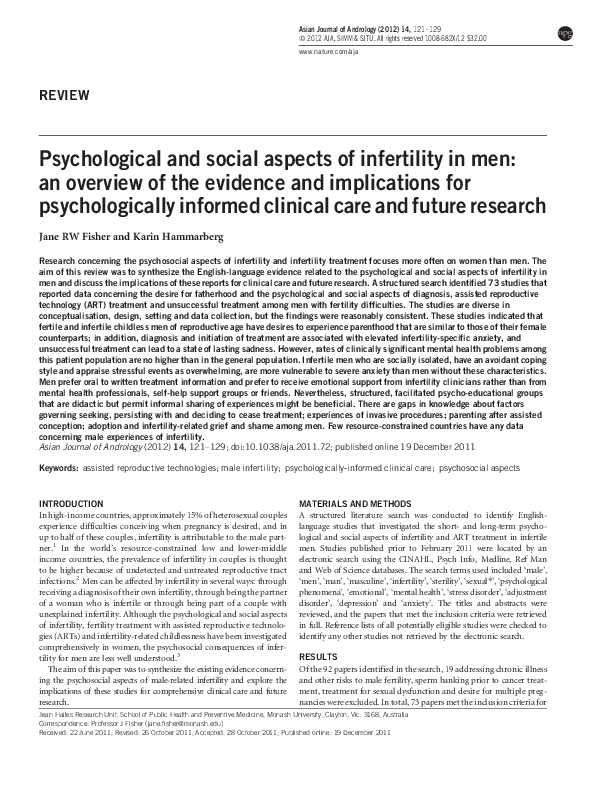 (PDF) Faculty of 1000 evaluation for Psychological and social aspects ...