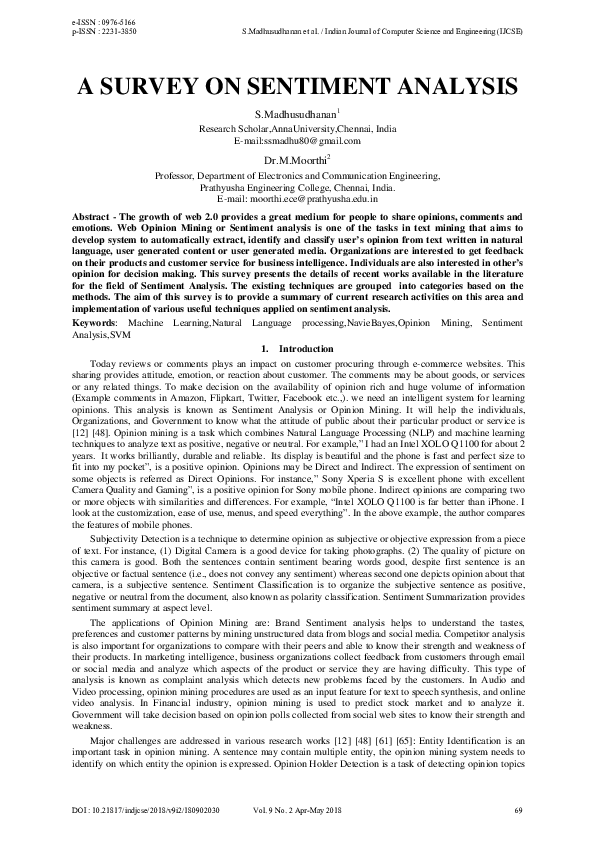 Pdf Advancements In Emotion Detection Algorithms