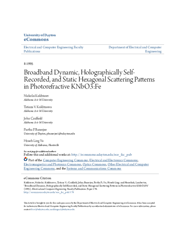 (PDF) Broadband dynamic, holographically self-recorded, and static ...