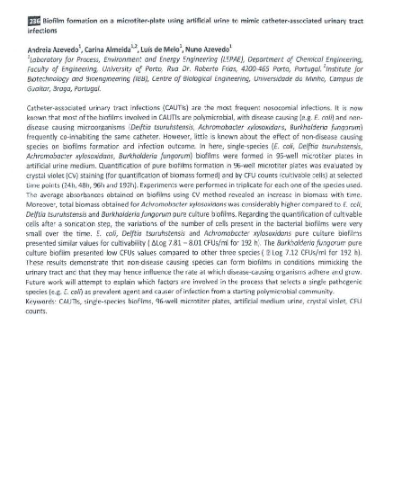 (PDF) Biofilm formation on a microtiter-plate using artificial urine to ...