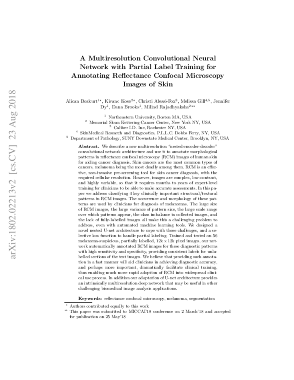(PDF) A Multiresolution Convolutional Neural Network with Partial Label ...