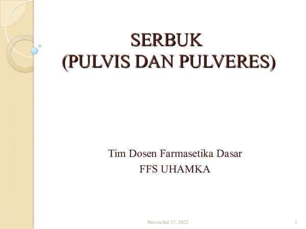 PULVIS