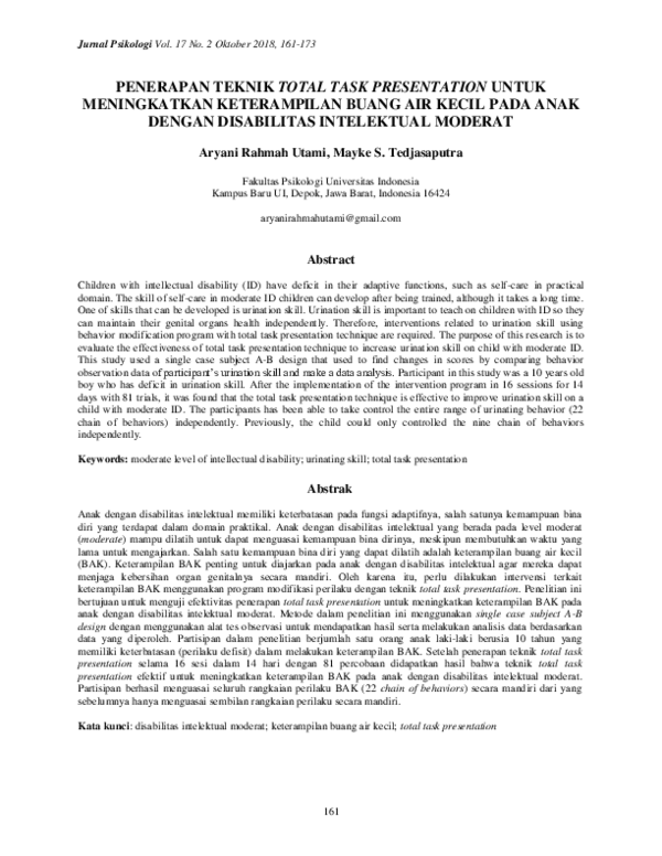(PDF) Penerapan Teknik Total Task Presentation Untuk Meningkatkan ...