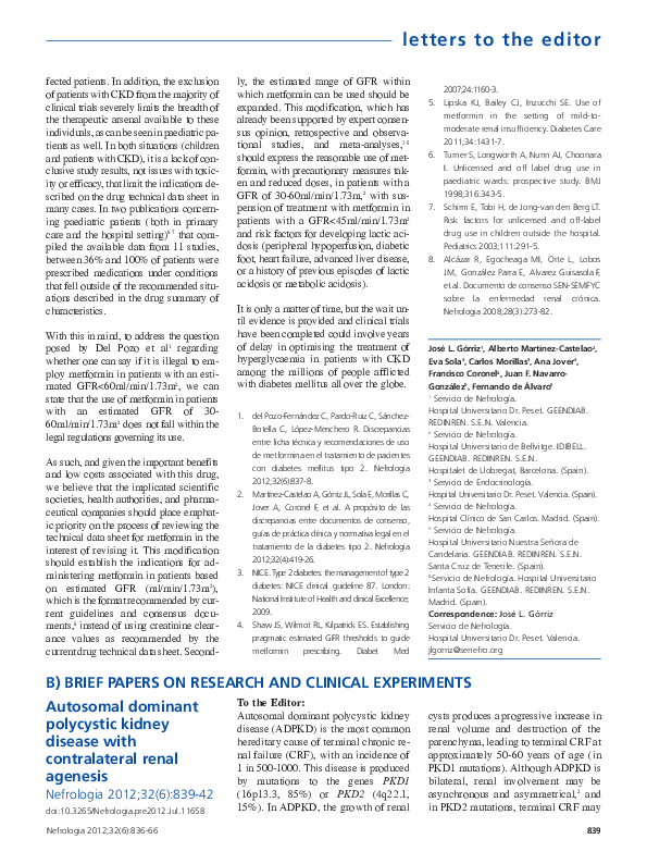 (PDF) Autosomal dominant polycystic kidney disease with contralateral ...