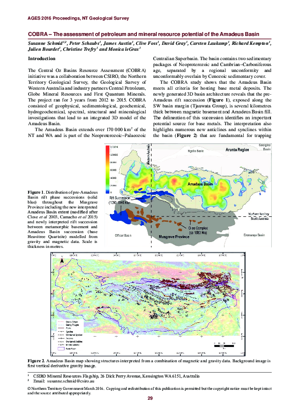 (PDF) COBRA - The assessment of petroleum and mineral resource ...