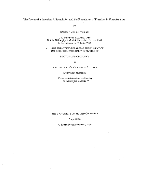 (PDF) The power of a promise : a speech act and the foundation of ...