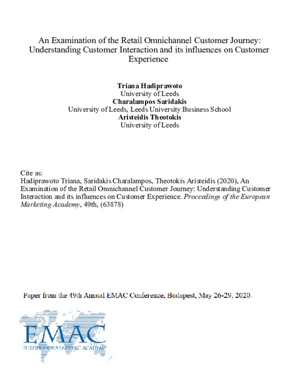 (PDF) An Examination of the Retail Omnichannel Customer Journey ...