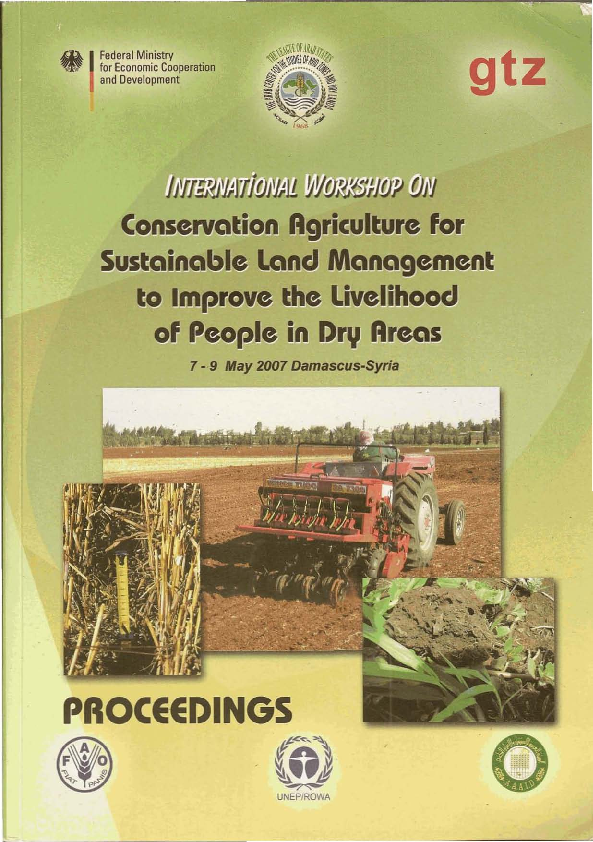 (PDF) Lessons on Conservation Agriculture for Dry Areas' Resilience