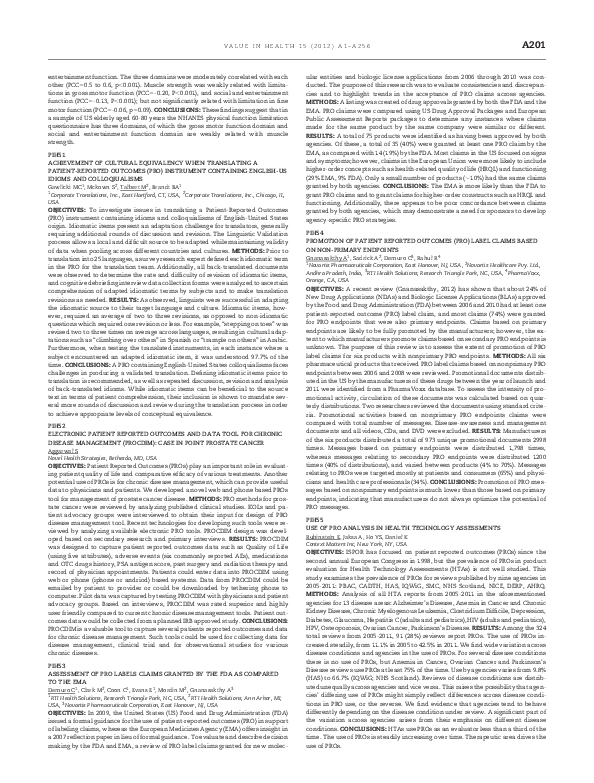 (PDF) PIH53 Assessment of PRO Labels Claims Granted by the FDA as ...